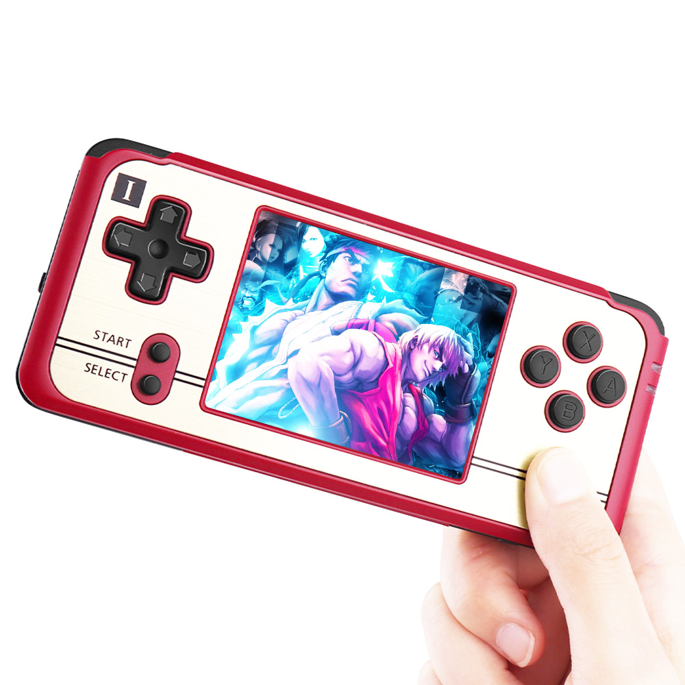 ANBERNIC K101 Plus Handheld Game Console Add 8G Game Card Red