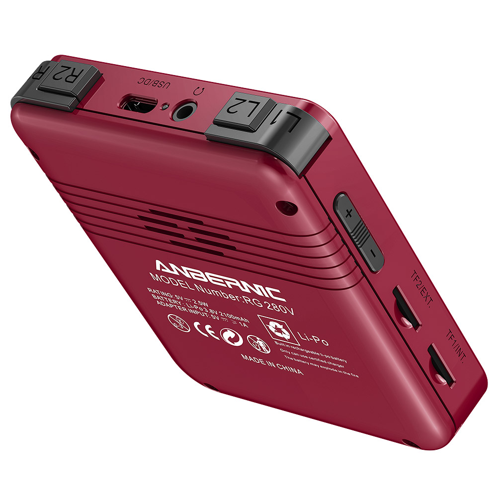 ANBERNIC RG280V 48GB Retro Game Console Gold