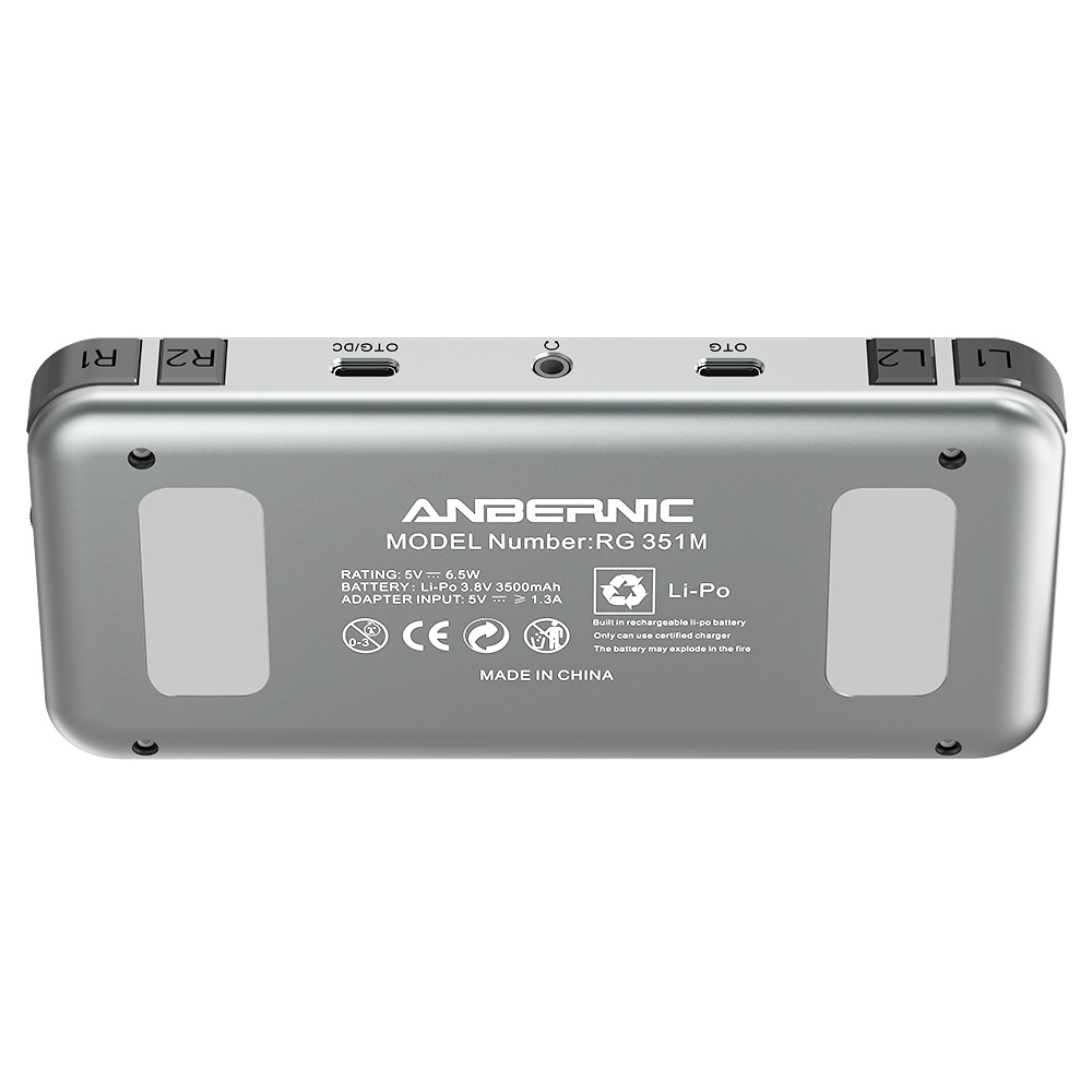 ANBERNIC RG351M Portable Game Player 64GB Space Gray