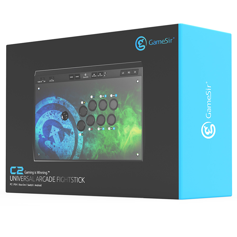 GameSir C2 Arcade Fightstick Game Controller