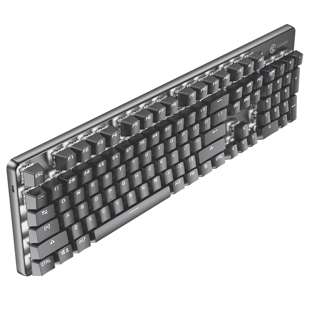 GameSir GK300 Wireless Mechanical Gaming Keyboard Space Gray