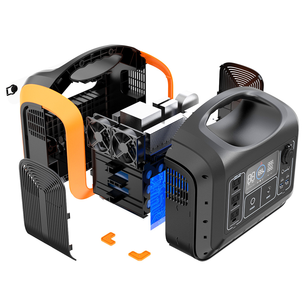 OUPES 1200W Solar Generator Home Kit with 2 x 100W Solar Panel