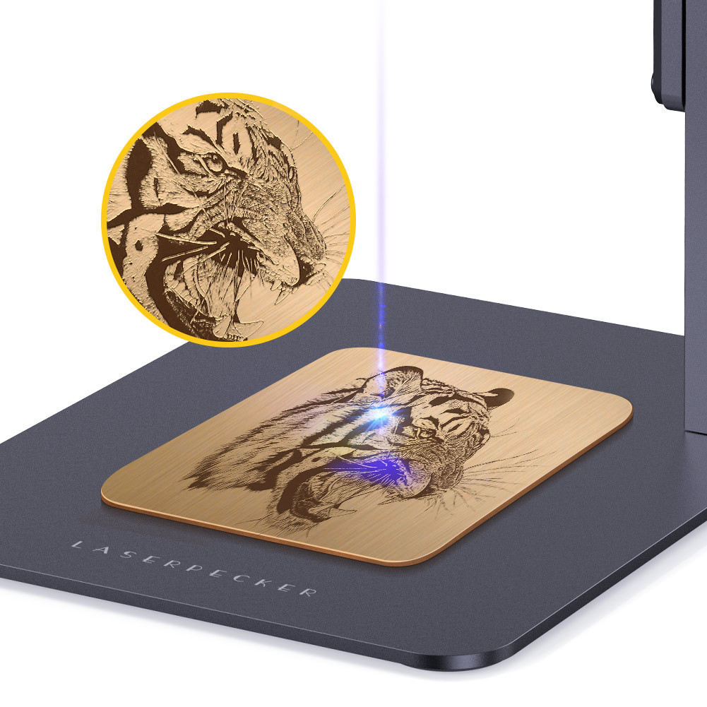 LaserPecker 2 Pro Smart Laser Engraver with 3rd Axis