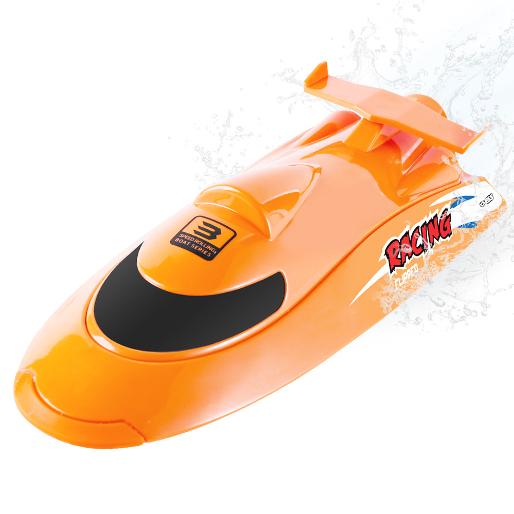 Flytec V009 30KM High Speed RC Jet Boat Orange