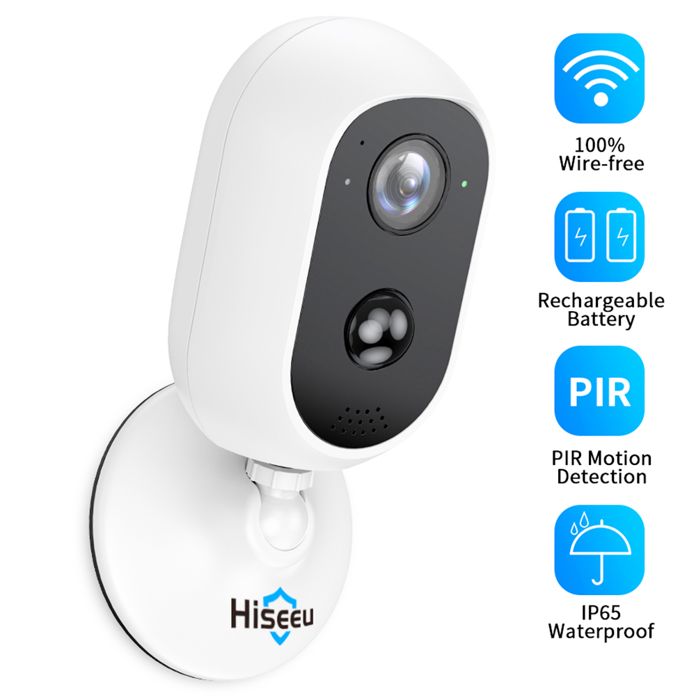 Hiseeu C30 1536P 3MP Wireless Battery IP Camera