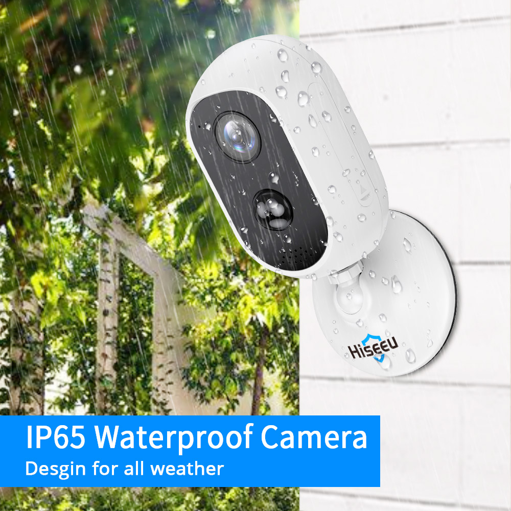 Hiseeu C30 1536P 3MP Wireless Battery IP Camera