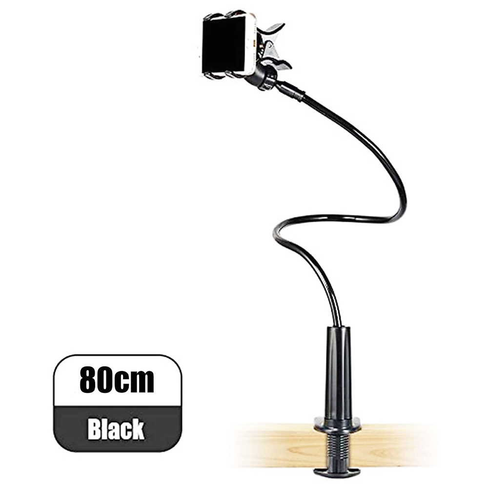 Gooseneck Phone Holder Flexible Holder 360 Adjustable Black