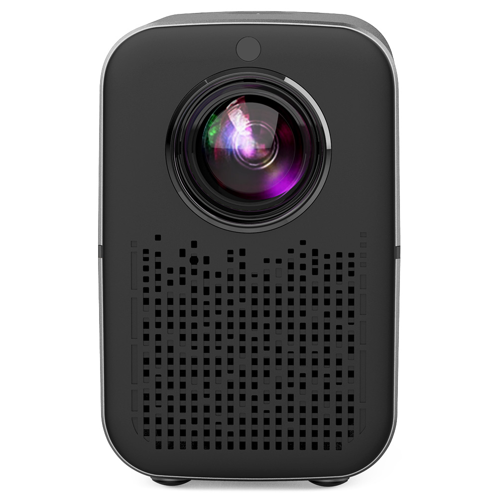 ZZV M6 LCD Projector Auto Focusing 600ANSI Lumens 1080P Grey