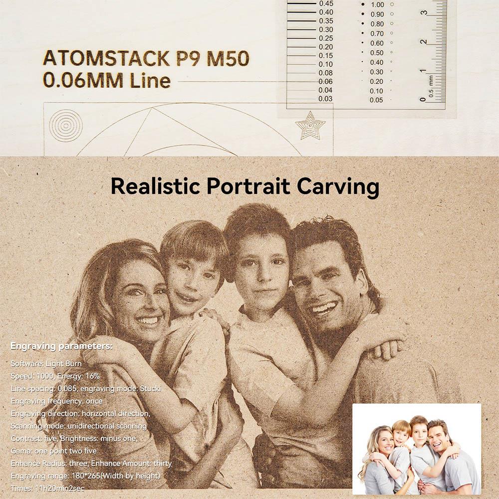 ATOMSTACK P9 M50 50W Portable Dual Laser Engraving Machine