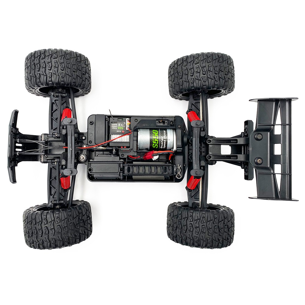 JJRC Q123 1: 10 Racing Car Brushed 4WD RTR RC Truck White&Blue