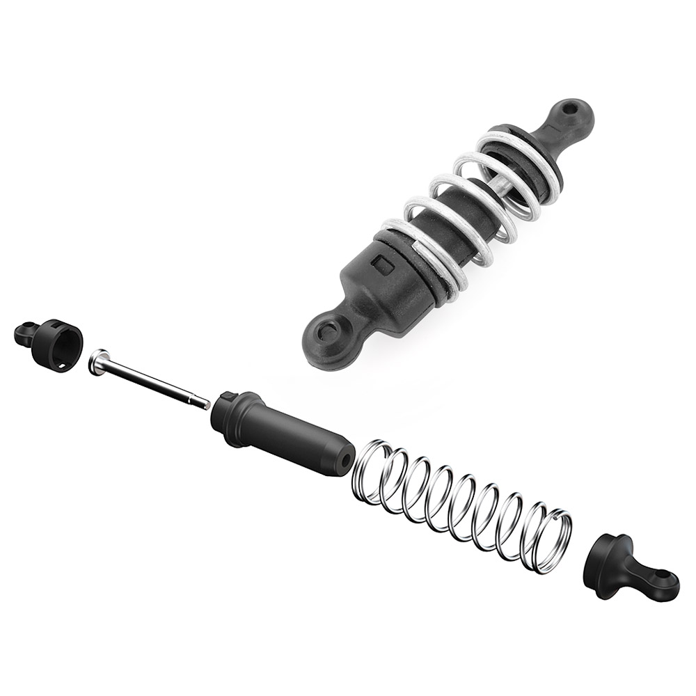 JJRC Q125 1/10 Racing Car Brushed 4WD RTR RC Car Red