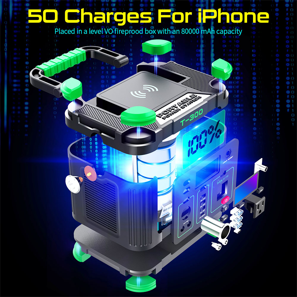 Eryisci ‎T300 300W Portable Power Station