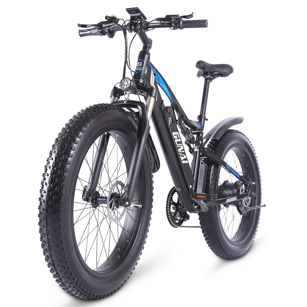 GUNAI MX03 1000W 48V 17Ah 26 Inch 40Km/h Electric Bicycle Black