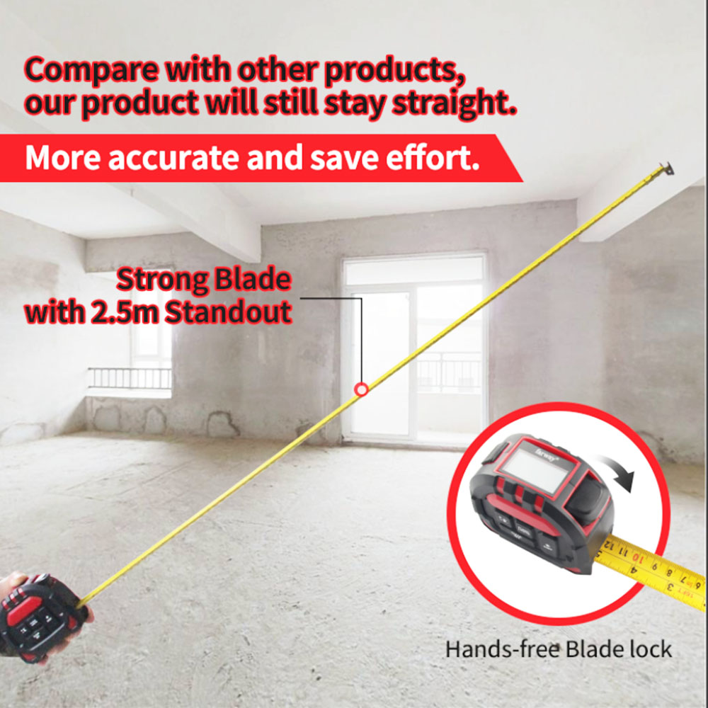 Farway 2 in1 Digital Laser Tape Measure