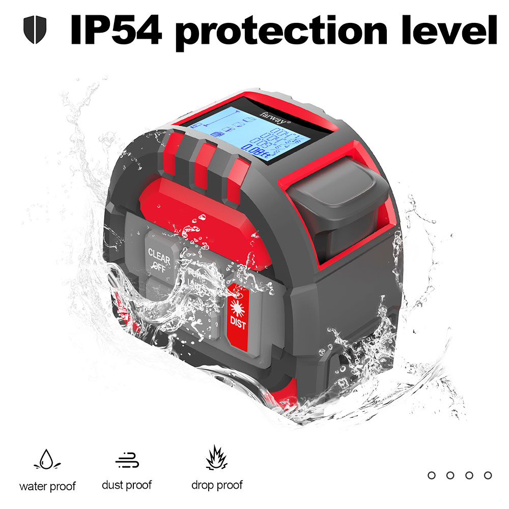 Farway 2 in1 Digital Laser Tape Measure
