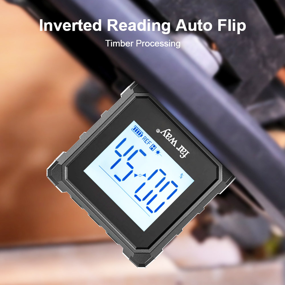 Farway 3 in 1 Digital Angle Finder Laser Level and Angle Gauge