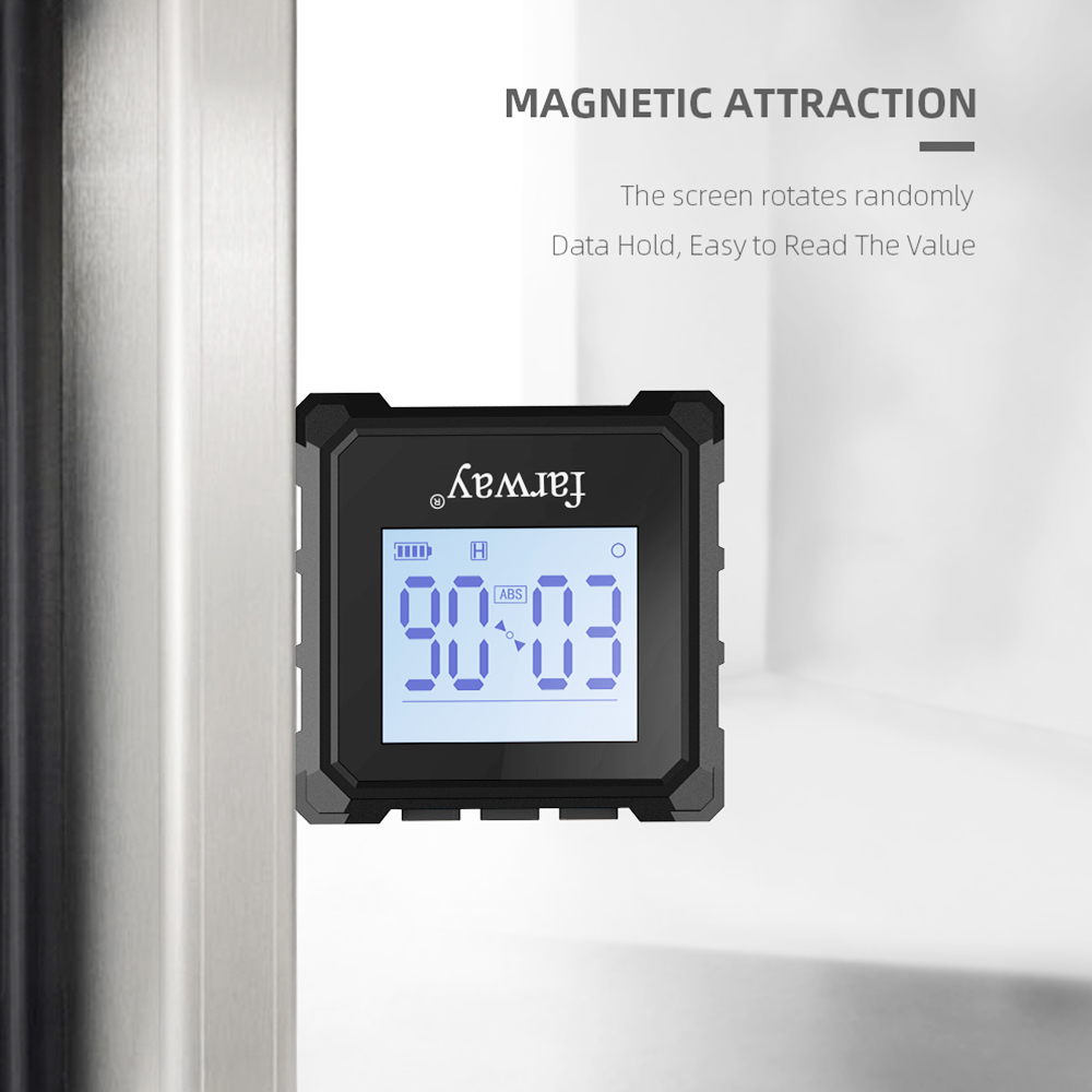 Farway 3 in 1 Digital Angle Finder Laser Level and Angle Gauge