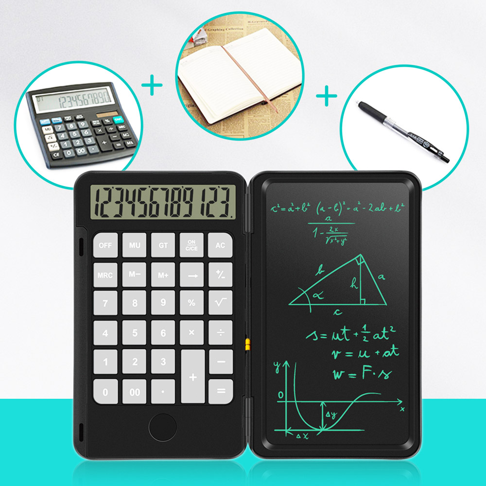NEWYES 6.5 inch Calculator Writing Tablet