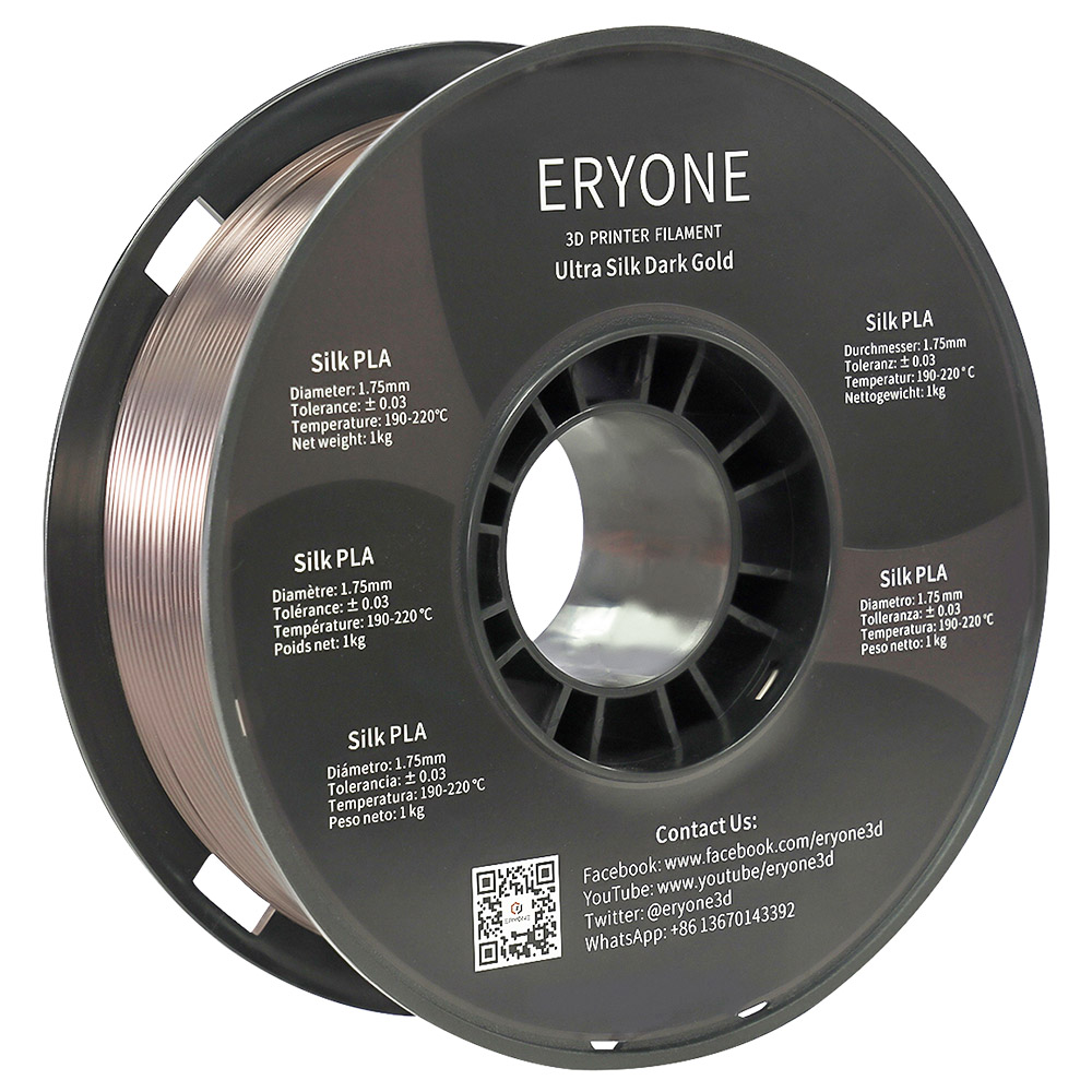 ERYONE Ultra Silk PLA Filament Dark Gold | Europe