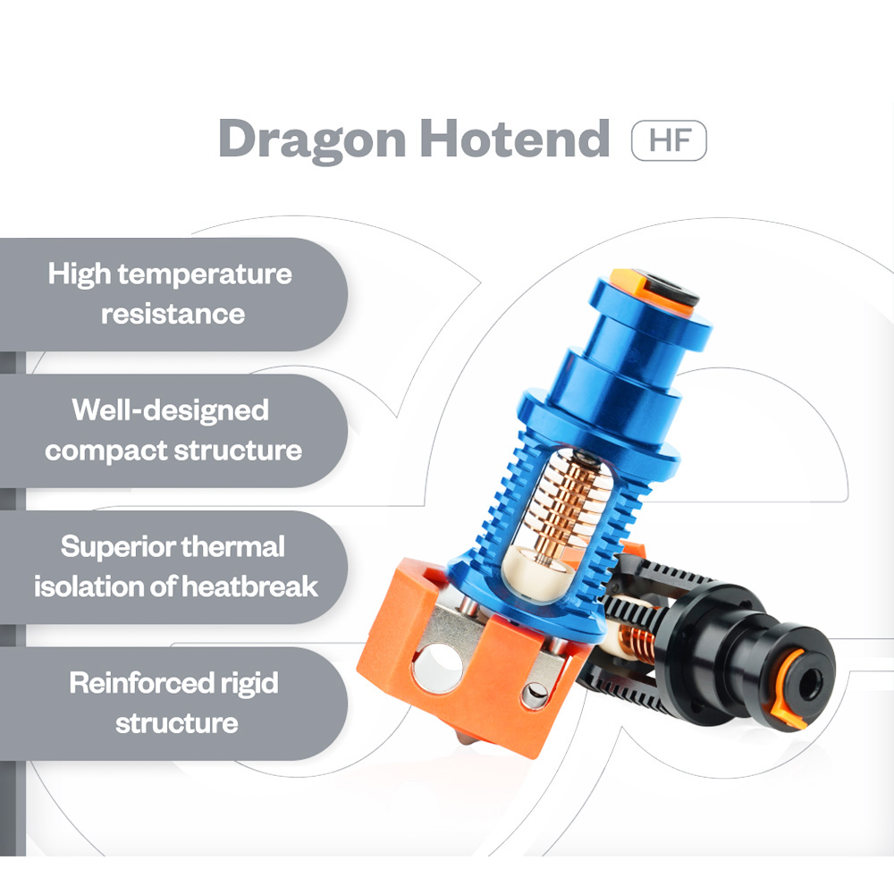 Phaetus HF Dragon Hotend Blue