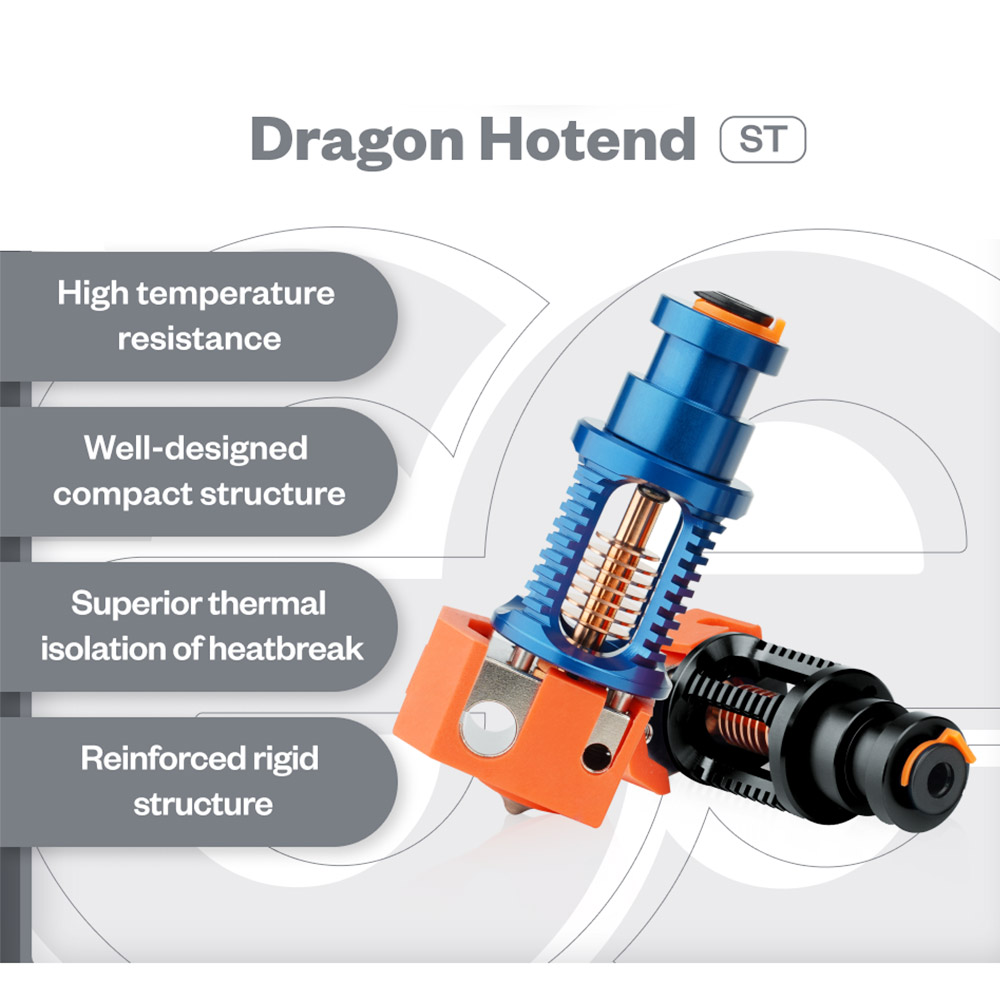 Phaetus ST Dragon Hotend Blue