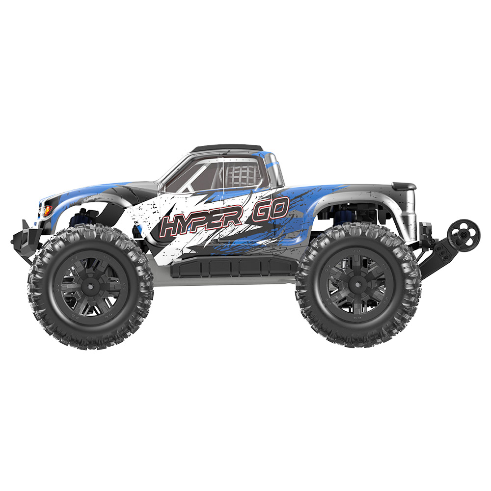 MJX Hyper Go H16H 1/16 RC Car Two Batteries Blue