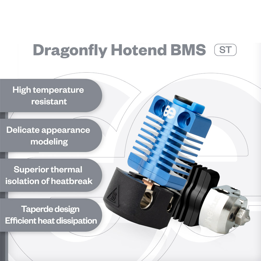 Phaetus Dragonfly BMS ST Hotend Black