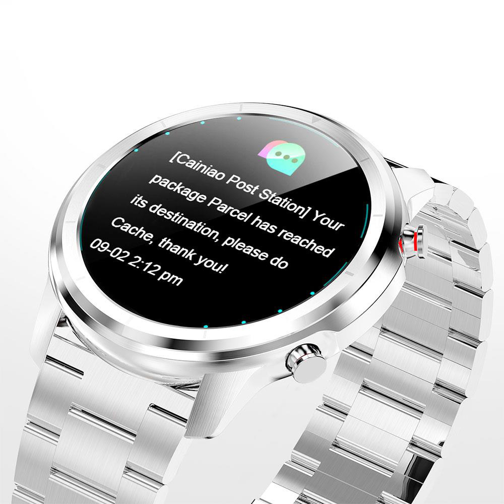 LEMFO LF26 Smartwatch Full Touch Stainless Steel - Silver