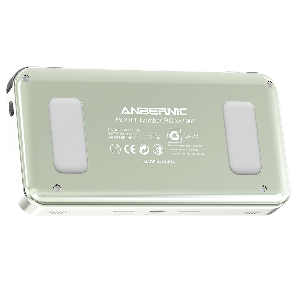 ANBERNIC RG351MP Portable Game Player 16GB Mint Green