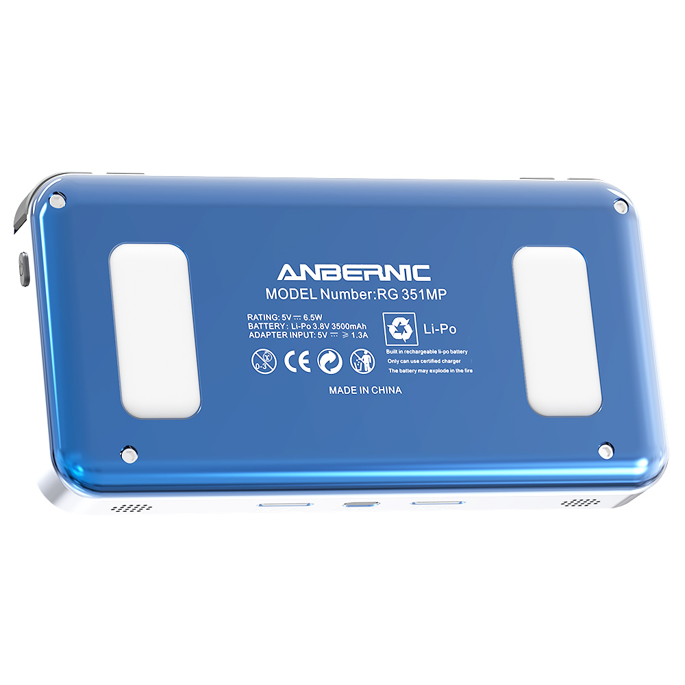 ANBERNIC RG351MP Portable Game Player 16GB Ocean Blue