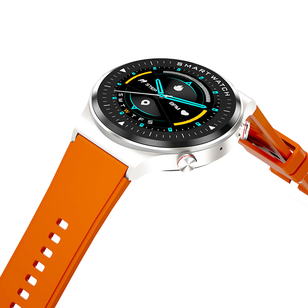 KUMI GT5 Smartwatch 1.28'' IPS Screen with Bluetooth Call Silver