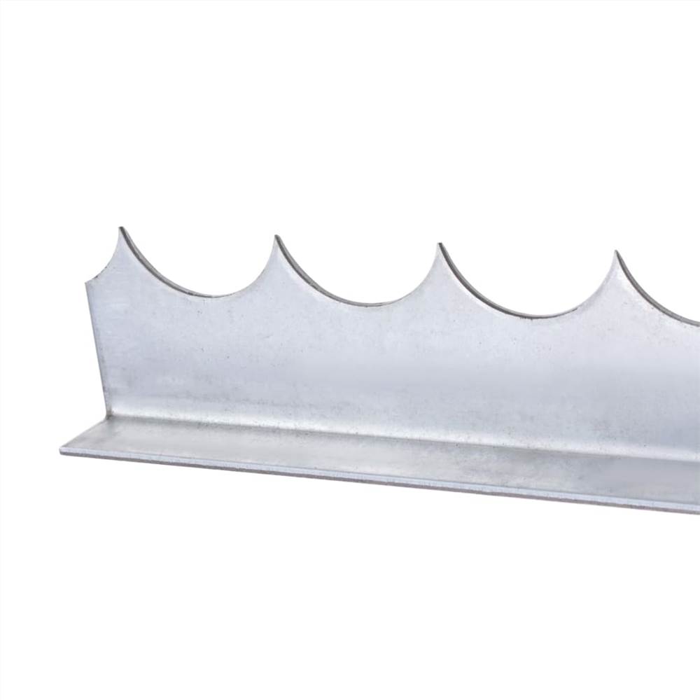 Wall Spikes 40 pcs 1 m Galvanised Steel