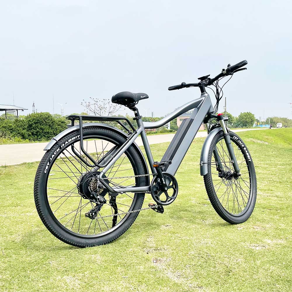 CMACEWHEEL F26 Electric Bike 27.5*2.1 Inch Tires Silver Gray