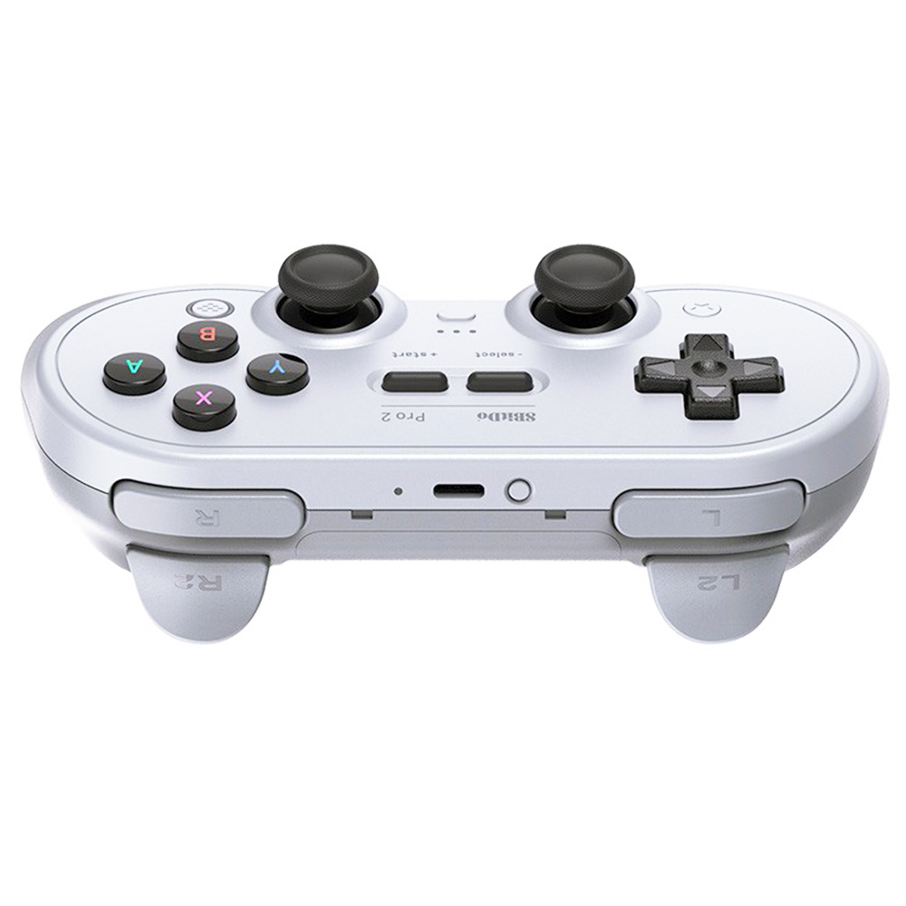 8BitDo Pro 2 Bluetooth Gamepad Controller with Joystick Grey