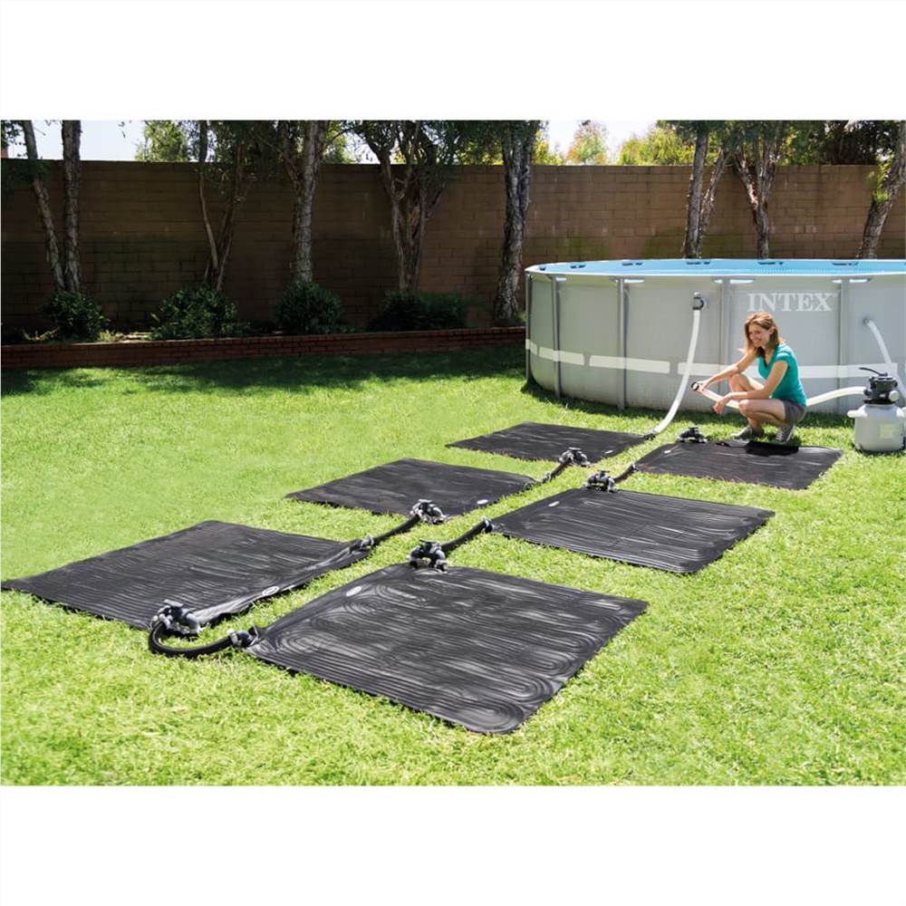Intex Solar Heating Mat PVC 1.2x1.2 m Black 28685