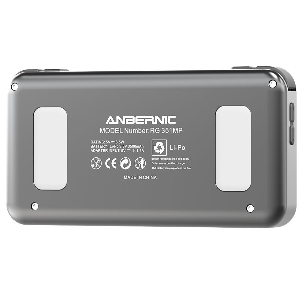 ANBERNIC RG351MP 80GB Retro Game Console Matte Black