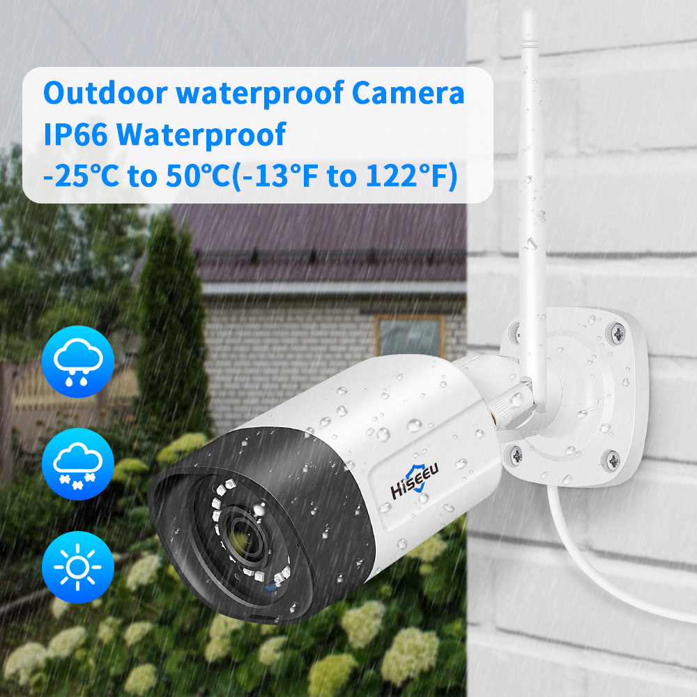 Hiseeu 3MP Wireless CCTV Camera