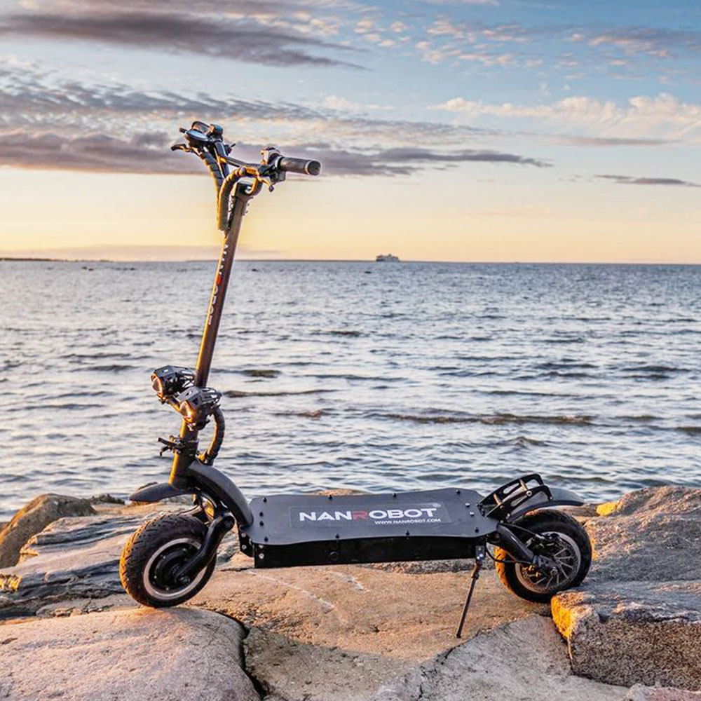 NANROBOT LS7 Electric Scooter 60V 25Ah Battery 1800W*2 Motor