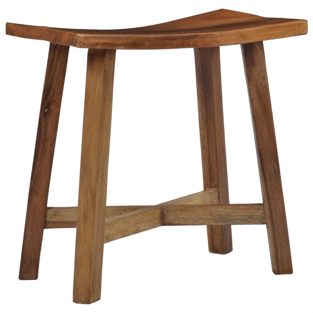 Bathroom Stool Solid Suar Wood