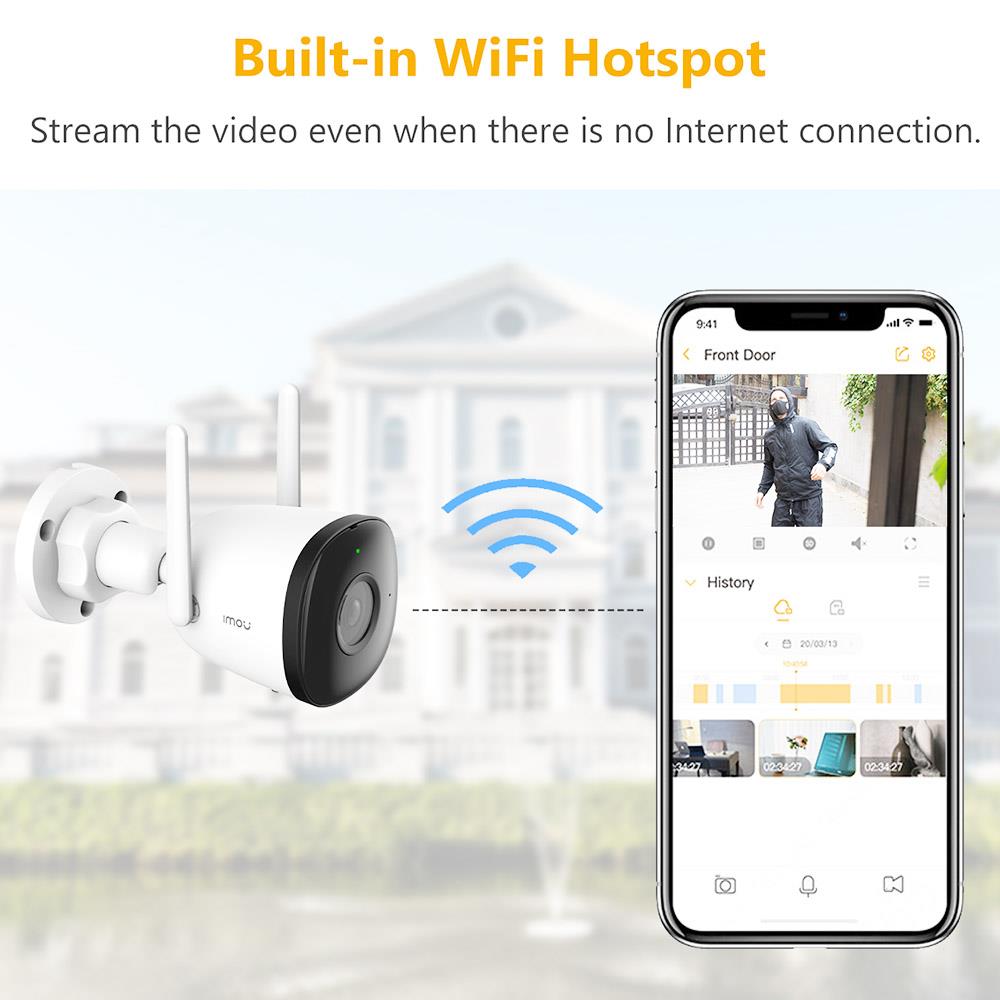 IMOU Bullet 2C 4MP Wi-Fi Camera