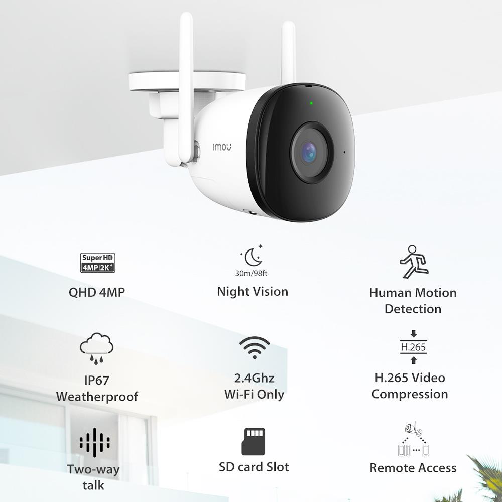 IMOU Bullet 2C 4MP Wi-Fi Camera