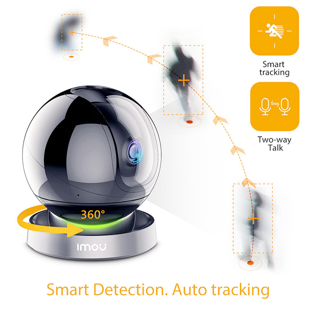 IMOU REX 2MP Wifi IP Camera 360 Indoor AI Human Detection Camera