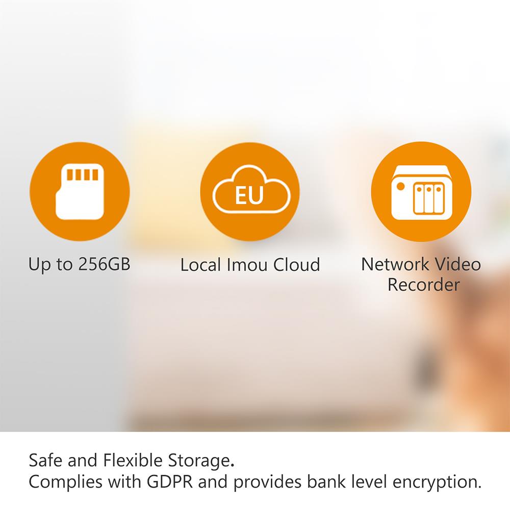 IMOU REX 4MP Wifi IP Camera 360 Indoor AI Human Detection Camera