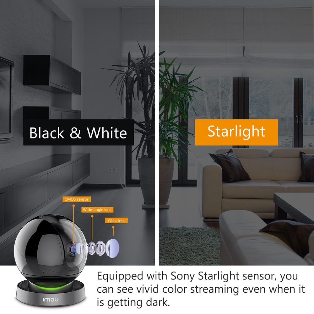 IMOU REX 4MP Wifi IP Camera 360 Indoor AI Human Detection Camera