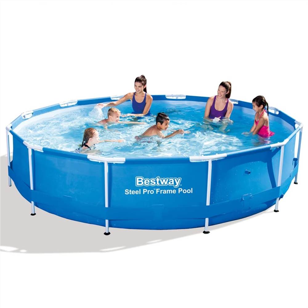 Bestway Steel Pro Round Swimming Pool 366 x 76 cm Steel Frame 56706