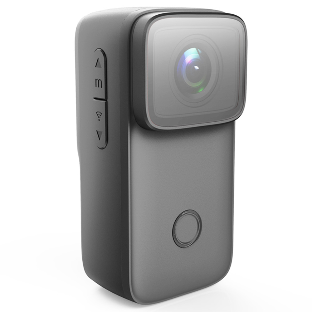 SJCAM C200 Sports & Action Camera, 4K/24FPS Black