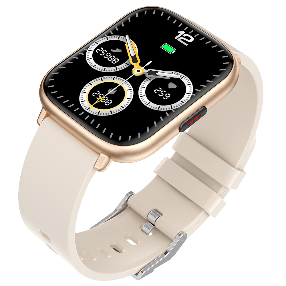 Q9 Pro GT2 Smartwatch 1.85'' TFT HD Touch Screen BT5.0 Beige&Gold