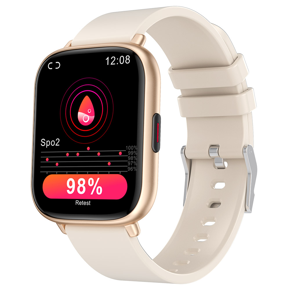 Q9 Pro GT2 Smartwatch 1.85'' TFT HD Touch Screen BT5.0 Beige&Gold