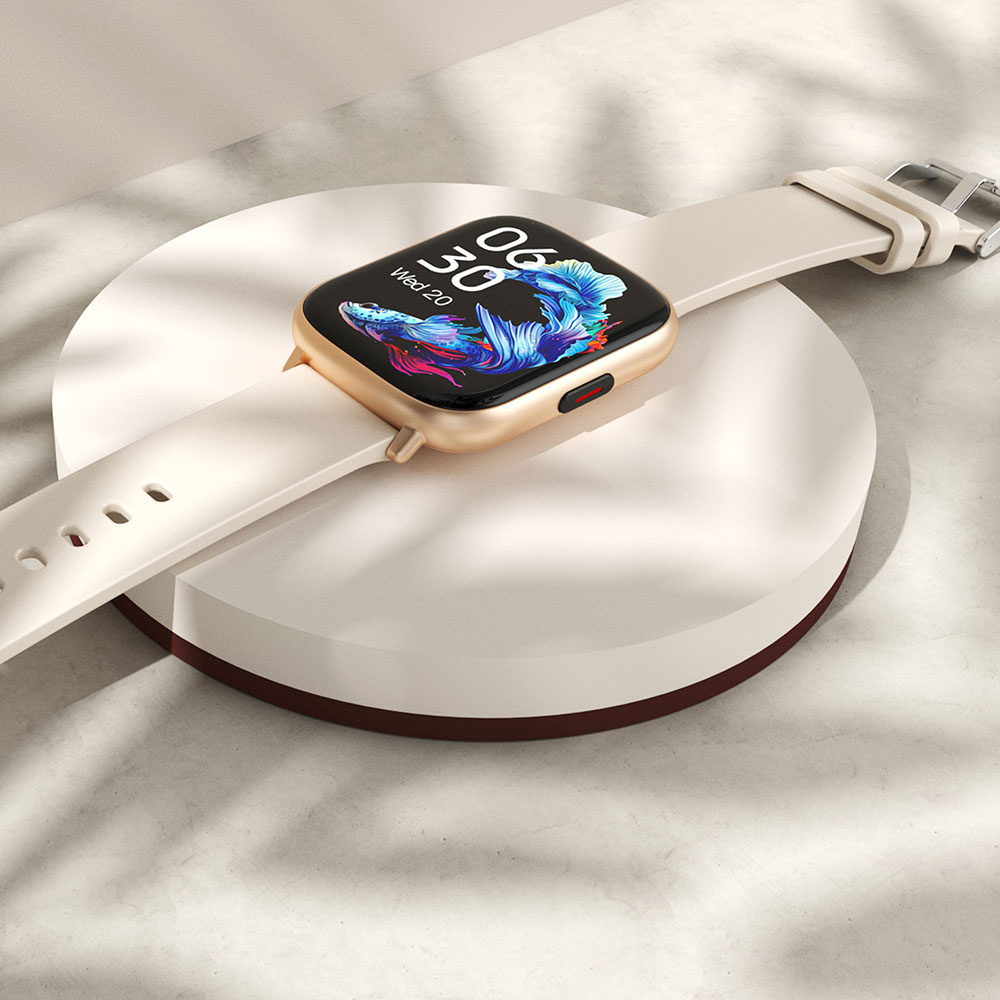 Q9 Pro GT2 Smartwatch 1.85'' TFT HD Touch Screen BT5.0 Beige&Gold