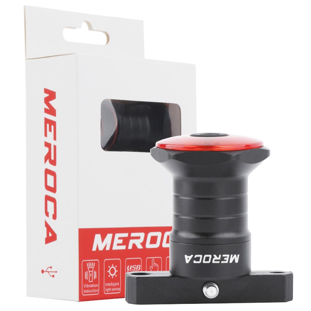 MEROCA WR15 Bike Saddle Smart Brake Sensing Tail Light